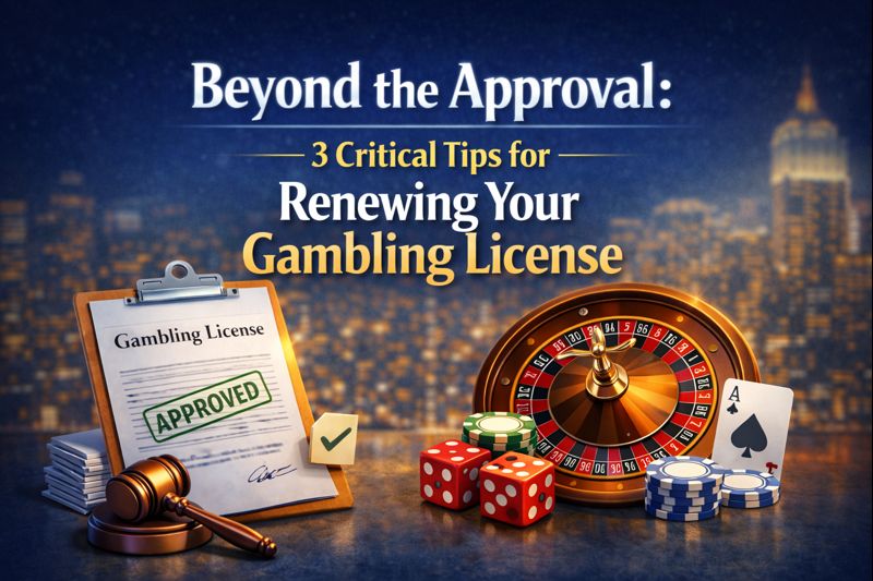 Beyond the Approval: 3 Critical Tips for Renewing Your Gambling License ...
